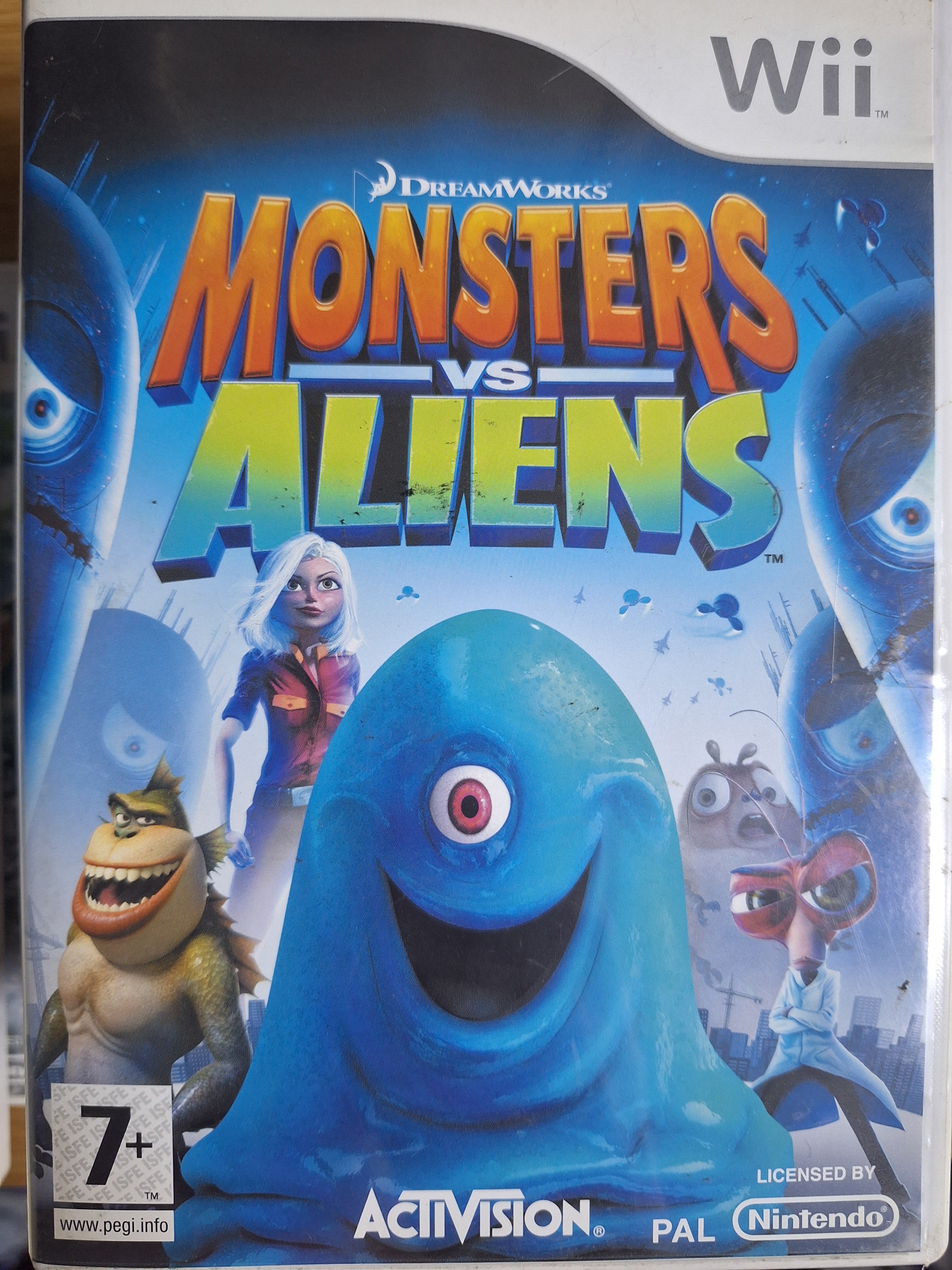 Monsters VS Aliens wii – Game Impress